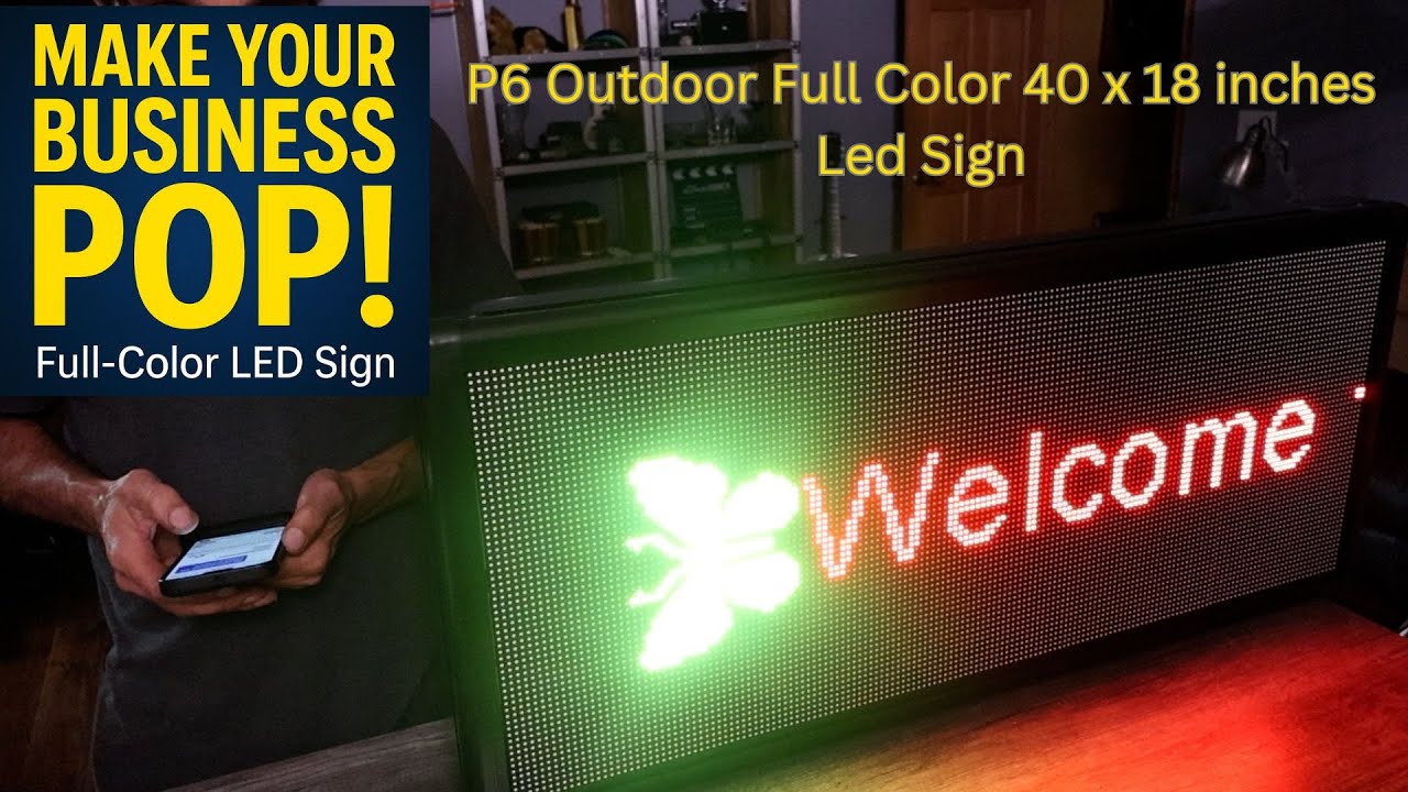 Boost Your Business Programmable LED Billboard for Next-Level Advertising
