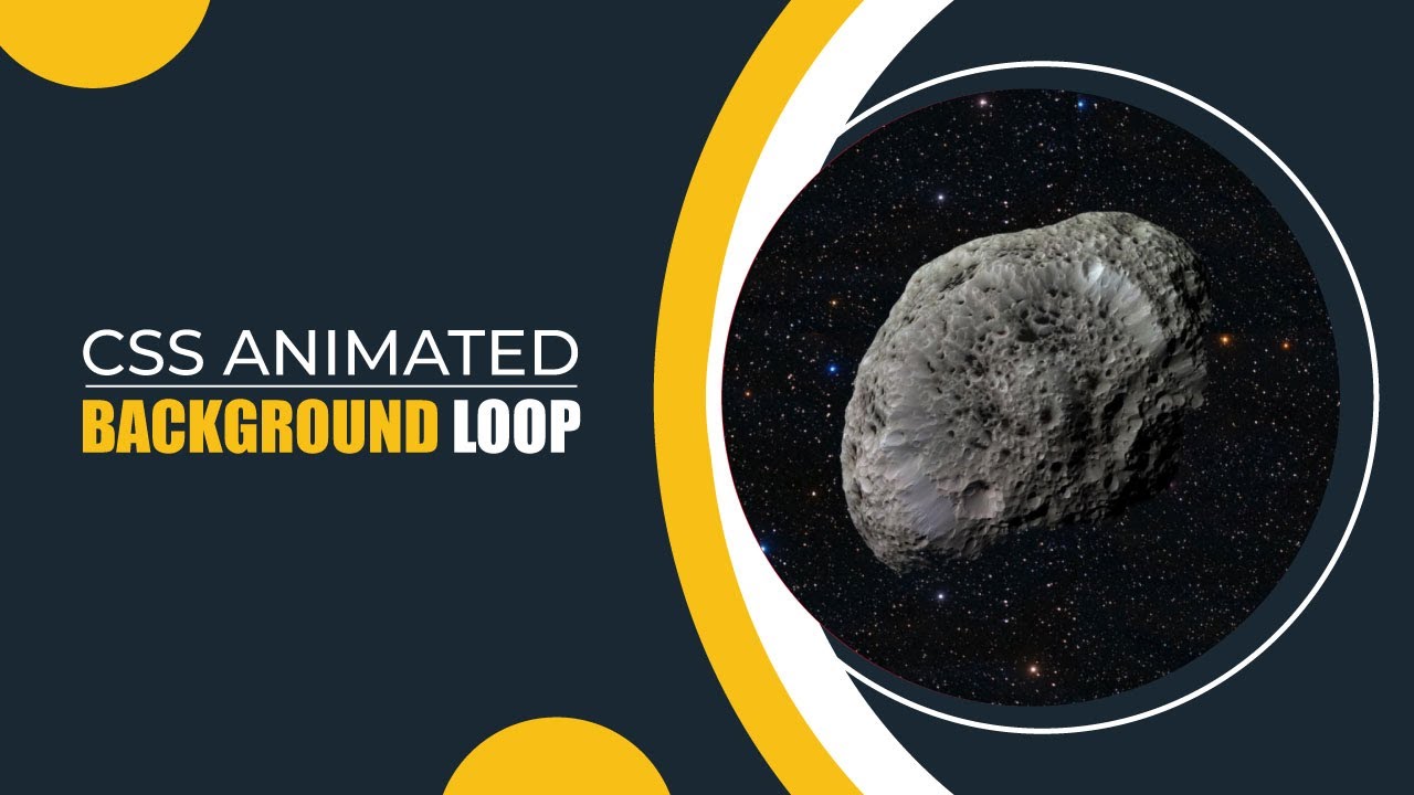 CSS Background Loop Animation | CSS Animation Examples