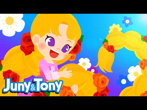 Rapunzel Song | Princess Songs for Kids | Fairy Tales | Preschool Songs | JunyTony