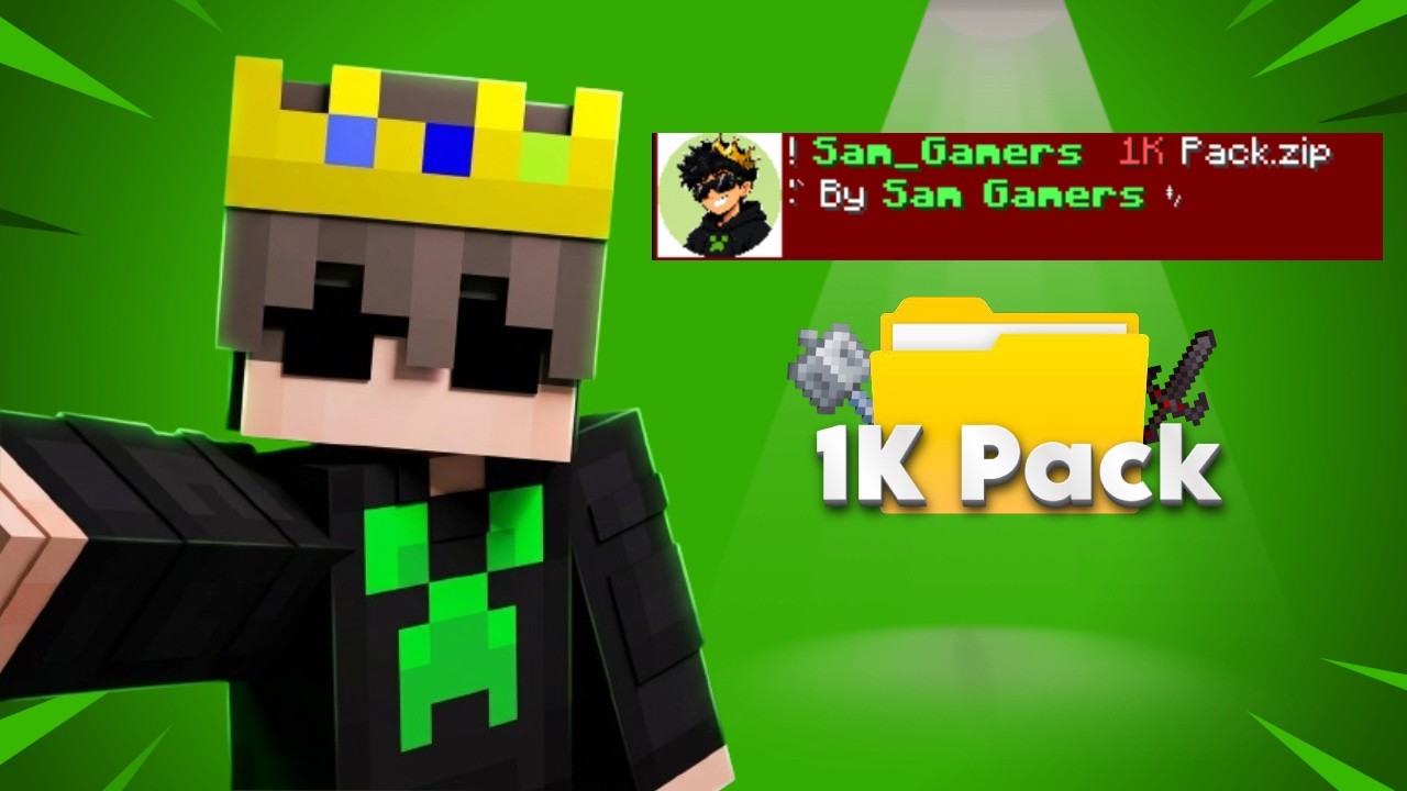Releasing My DEADLIEST PvP + SMP Minecraft Texture Pack! 1K Special🔥