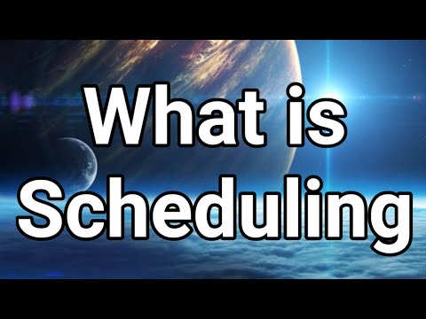 What is Scheduling. Urdu /English