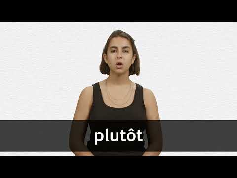 English Translation of “PLUTÔT” | Collins French-English Dictionary