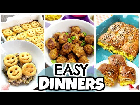 5 OF THE BEST Quick & Easy Dinners For PICKY EATERS