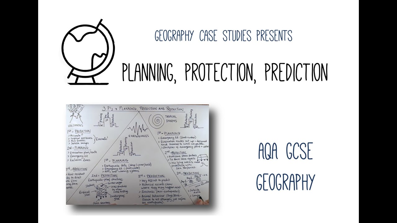 Reducing the risk of tectonic hazards (3 P's - Planning, Protection and Prediction)