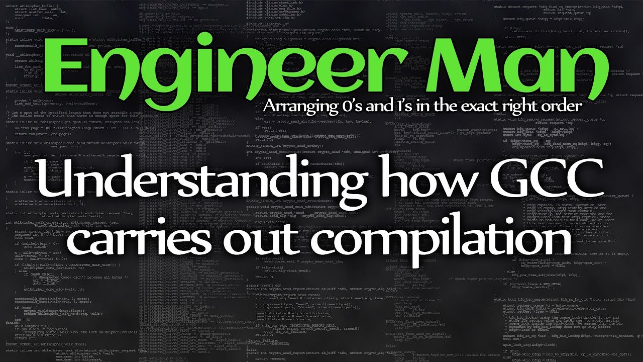 Understanding how GCC carries out compilation