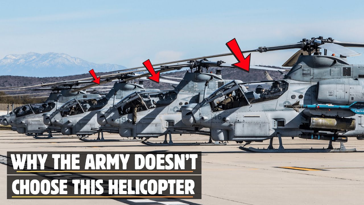Why the Army Doesn't Use the AH-1Z Viper Helicopter