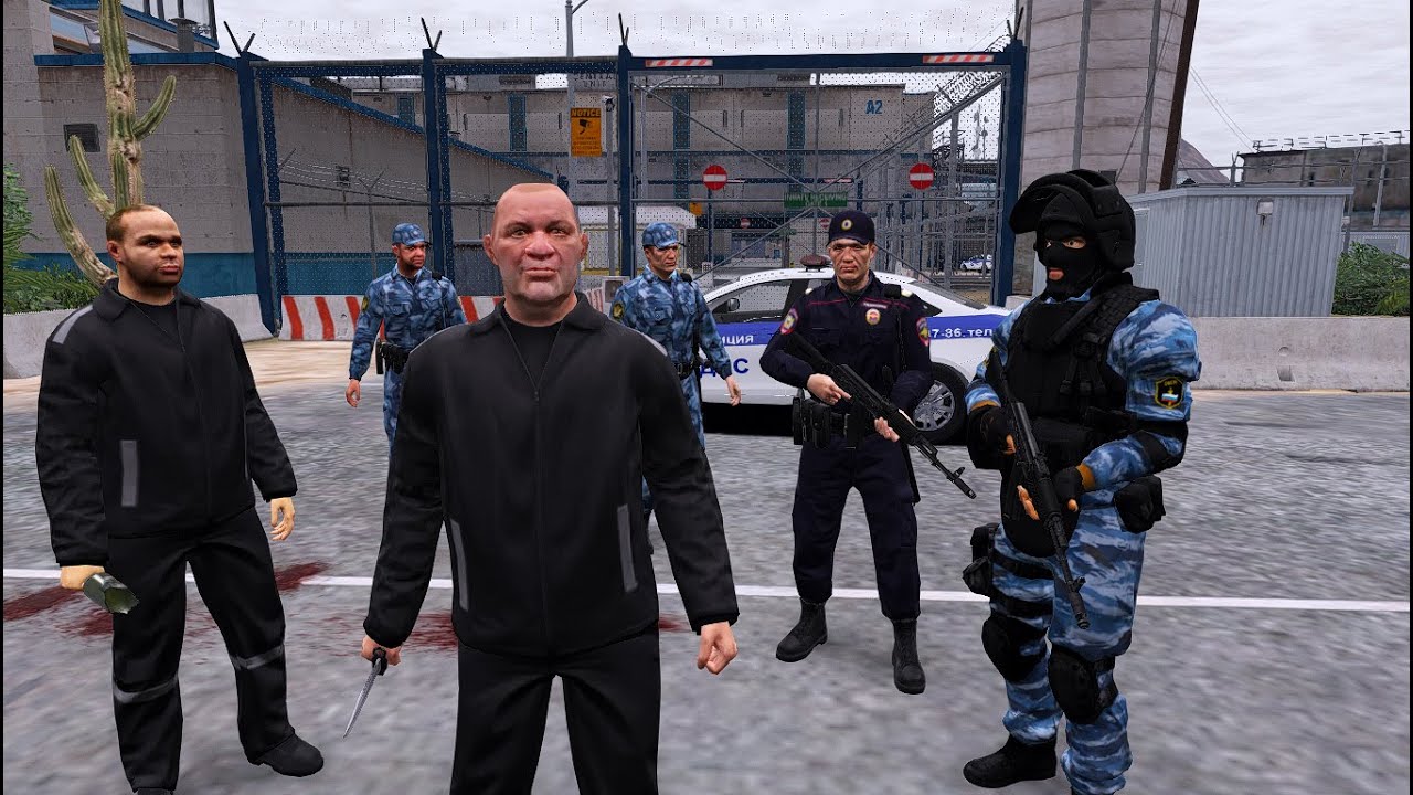 GTA 5 Russian Prison and Police