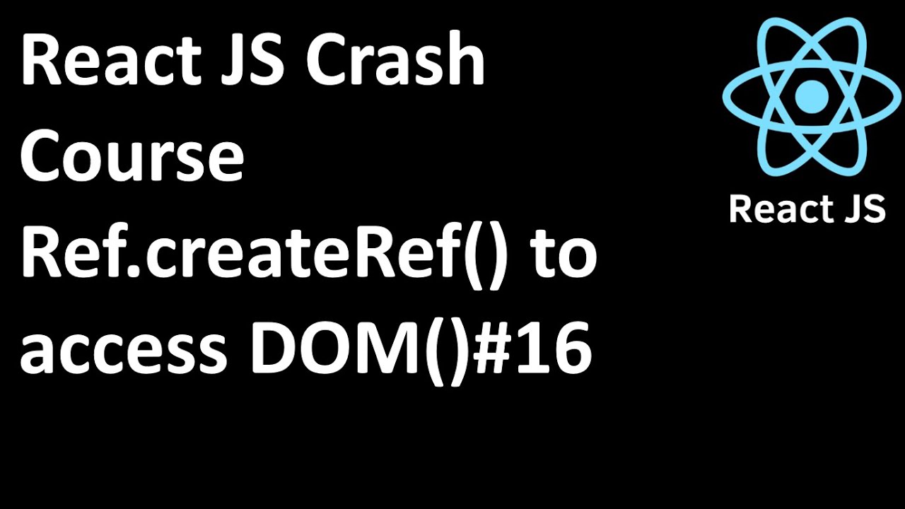 What is Ref in React JS? How to access the DOM directly?
