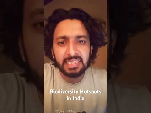 Biodiversity Hotspots in India #competitiveexams #upsc #ssc #environment #hotspot
