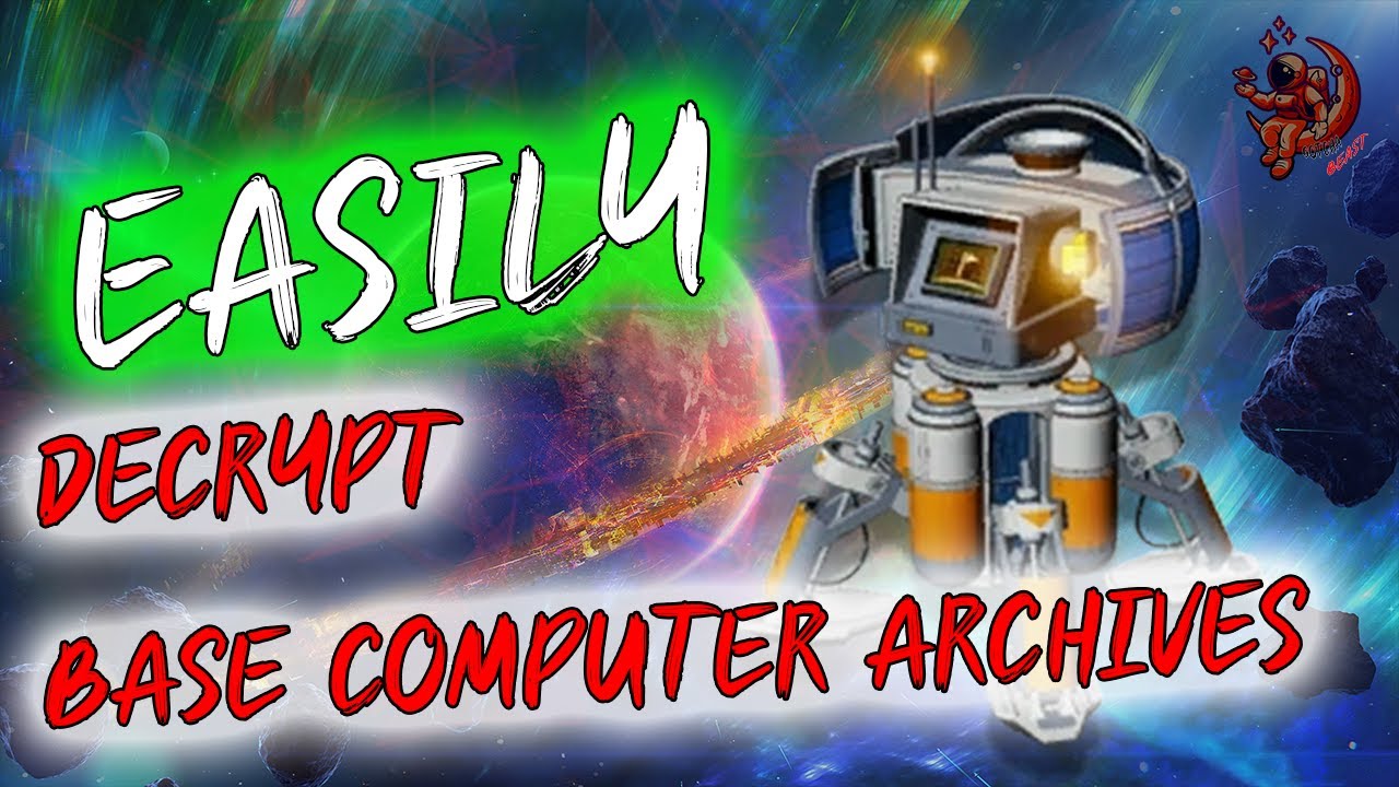How to Easily Decrypt your Base Computer Archives! How to Do the Base Computer Archives No Man's Sky