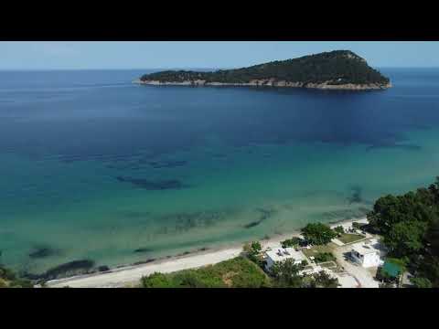 Giannis Pension Kinira Thassos - Drone View