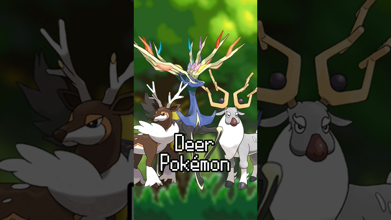 Every Deer Pokemon in 30 Seconds!