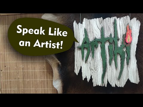 Distortion vocabulary at the Artiki Speak Like an Artist