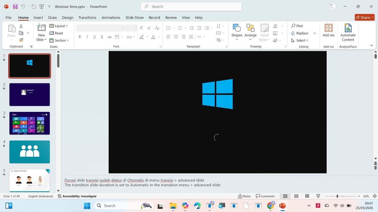 Premium PPT - Windows 8 Theme