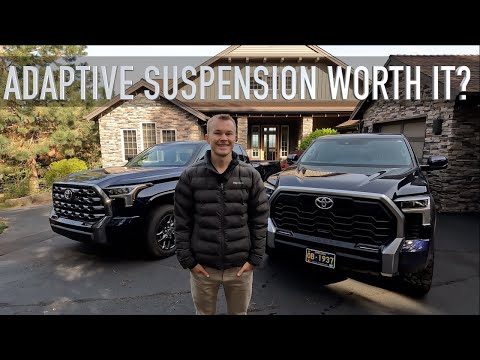 Adaptive Suspension vs Standard | 2022 Toyota Tundra
