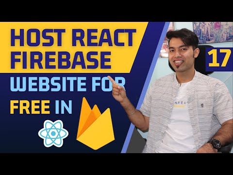 Learn Host React Firebase Dynamic Website For FREE on Firebase Hosting React Tutorial in Hindi ...