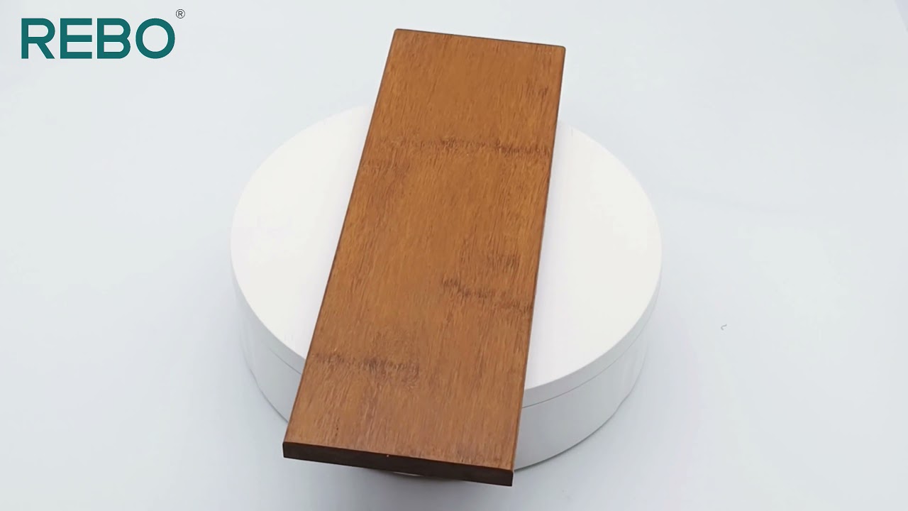 REBO Strand Woven Bamboo Wall Cladding Panel MW031