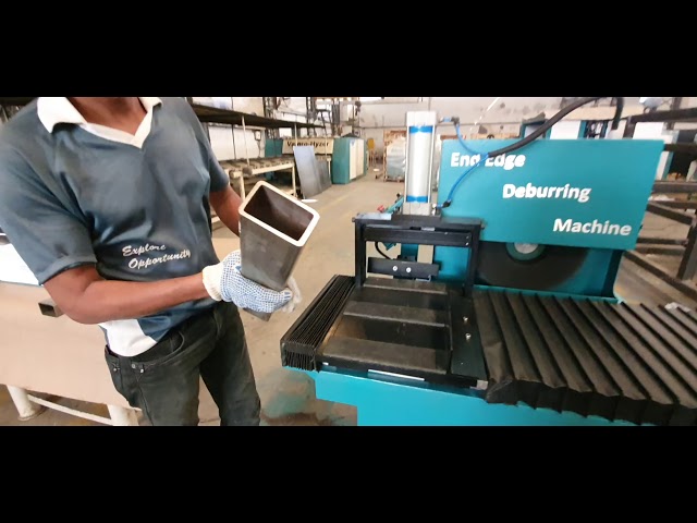 Deburring Machine - Sheet Metal Laser Cut Parts Deburring Machine ...