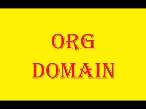 What does .ORG means? - How To Discuss