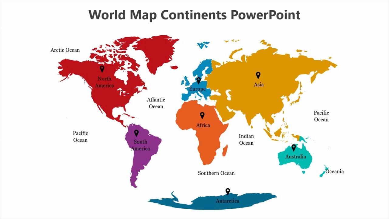 Continents PowerPoint Presentation