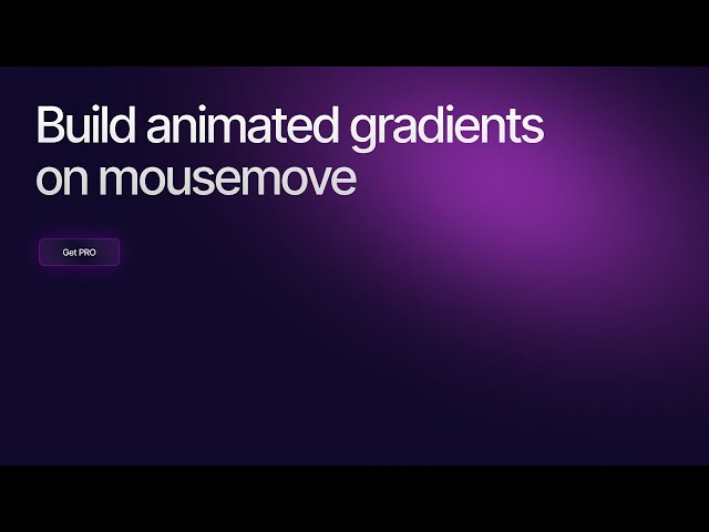Creating an Animated Gradient Background with JavaScript | Galaxy.ai