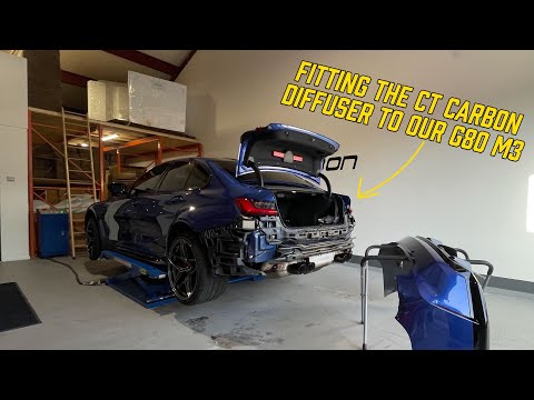 CT Carbon | BMW G80 | How To Fit Our CT Carbon Diffuser!
