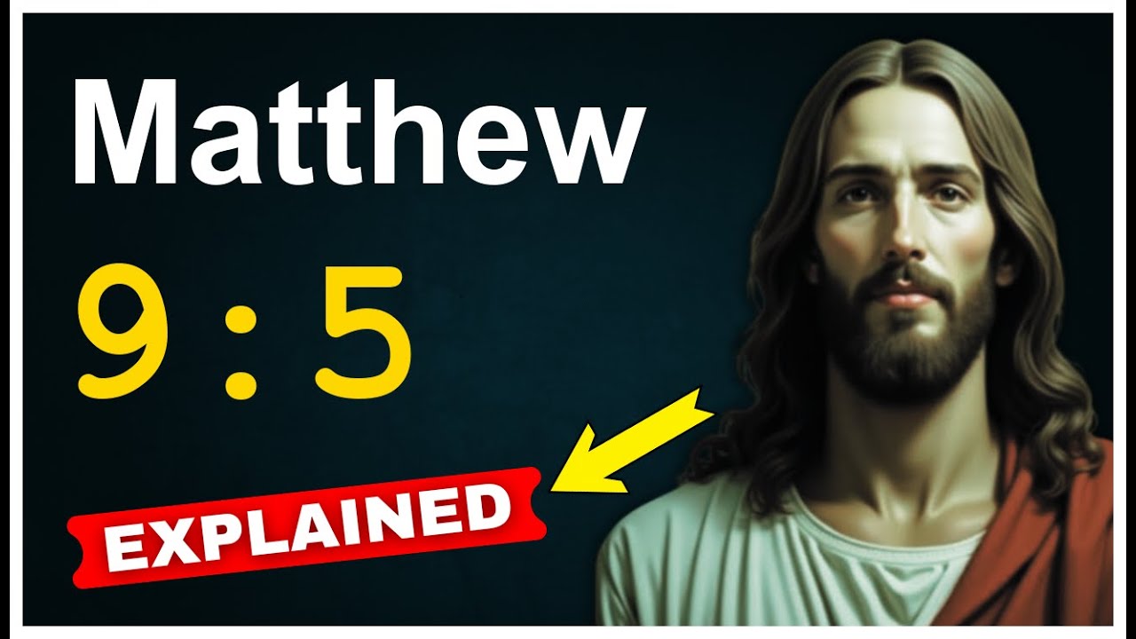 Matthew 9:5 Explained - Which is Easier to Say? Your Sins Are Forgiven or Rise and Walk?