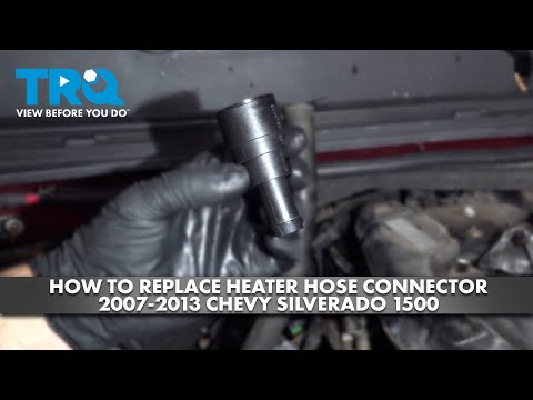 How to Replace Heater Hose Connector 2007-2013 Chevrolet Silverado