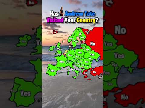 Has Andrew Tate visited your country?