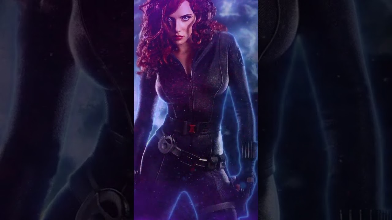 Black Widow | Animated Video| Phone Wallpaper | Marvel