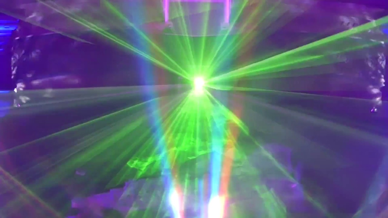 Disco Laser Nightclub Light Show Rays No Copyright Video