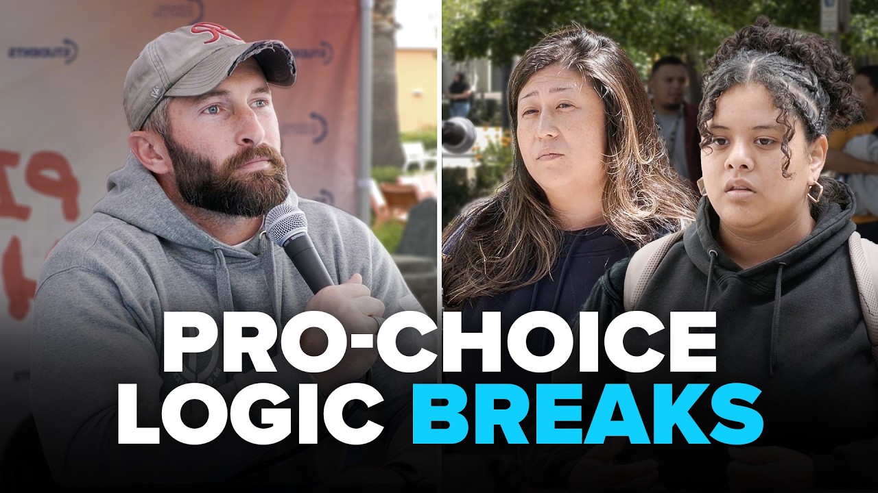 Shane Winnings Debates Abortion Activists at Cal State Fullerton