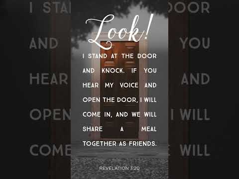 Bible Verse - Revelation 3:20