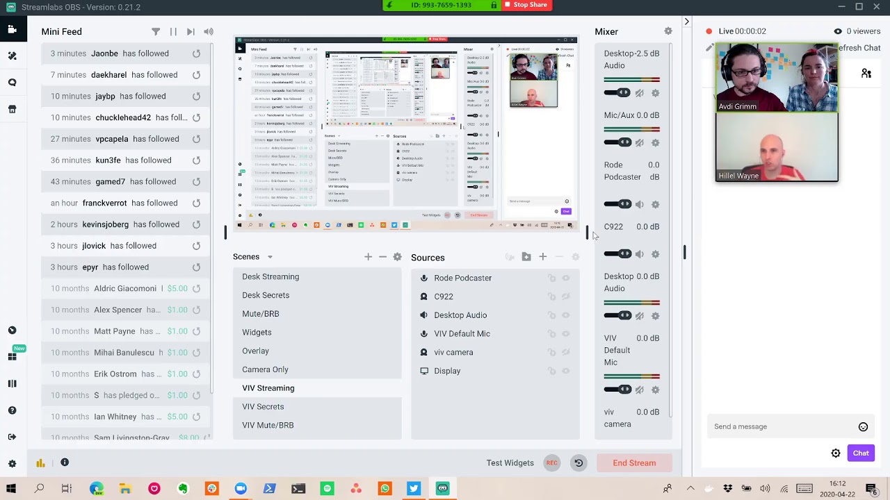 avdi.codes Live Stream