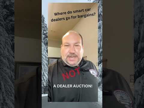 Where do smart used car dealers source their cars from? #cardealer #usedcardealer #dealerauction