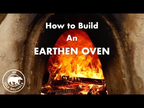 How to Build an Earthen Oven with Clay Cob for Pizza, Sourdough Bread Baking, etc