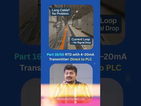 Part 16/50 RTD with 4–20mA Transmitter Explained | Direct to PLC Without Extra Modules