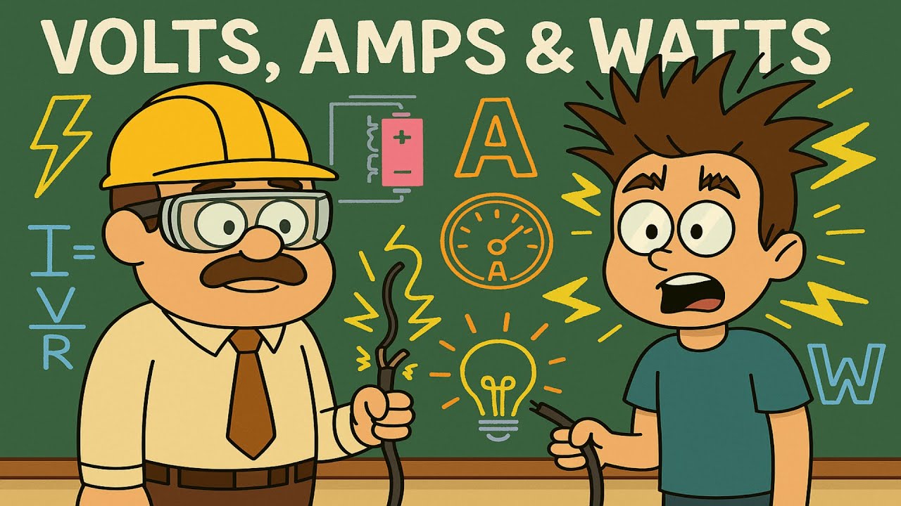 The Difference Between Volts, Watts, and Amps - Explained Like You're Five