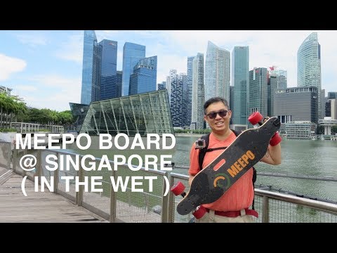 Review : $259 MEEPO BOARD - Wet, Rainy Day - World's Most Affordable Electric Skateboard