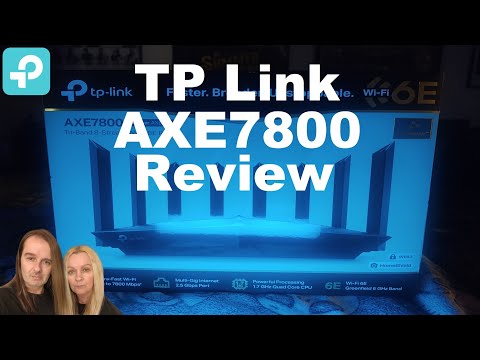 TP-Link Archer AXE7800 | Archer AXE95 | Review, unboxing, & speed tests | Verizon | W-Fi 6E | 4K