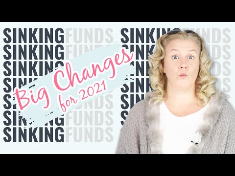 What are Sinking Funds? Our New Sinking Funds (2021)