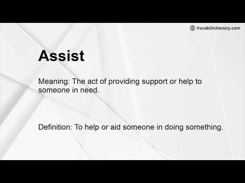 Assist Meaning