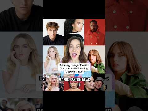 Breaking Hunger Games: Sunrise on the Reaping Casting news!