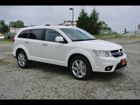 2014 Dodge Journey Limited SUV White for sale Dayton Troy Piqua Sidney Ohio - 26819T