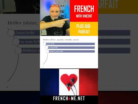 French Conjugation I Plus que parfait I #Shorts I Briller shine, sparkle, twinkle, excel #french #le