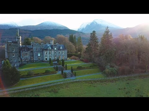 Inverlochy Castle Hotel Aerials - Fort William Scottish Highlands