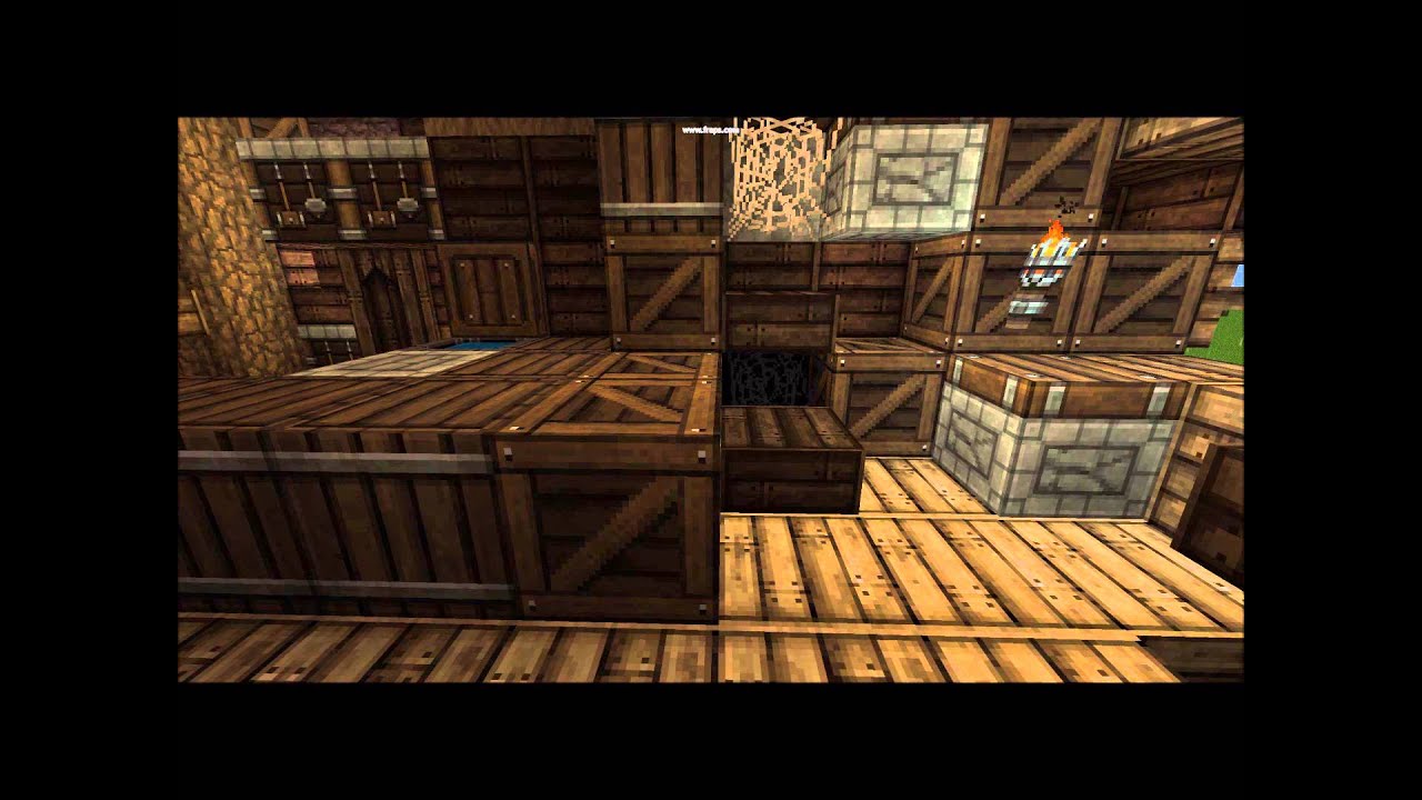 Minecraft Medieval Shop Interior
