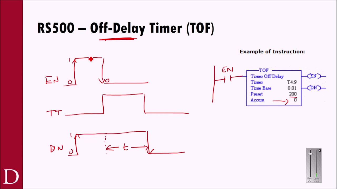 PLC101 - RS500 Timers & Counters