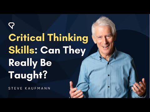 Critical Thinking Skills: Can They Really Be Taught?