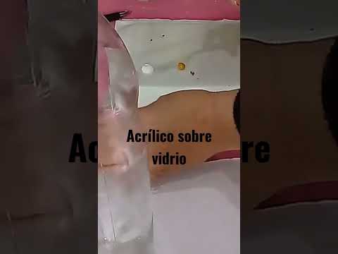 Tip para pintar vidrio con acrílicos (Link al tutorial completo en primer comentario)